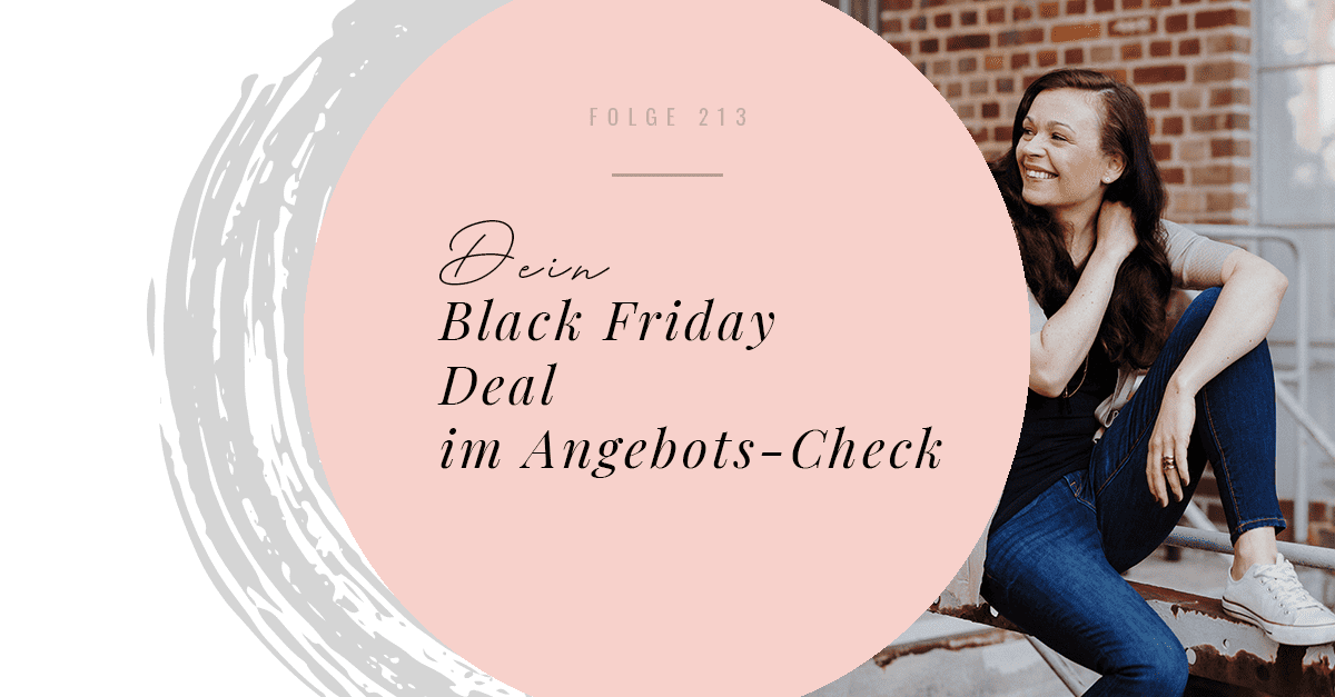 Dein Black Friday Deal im Check - Die Webverbesserin
